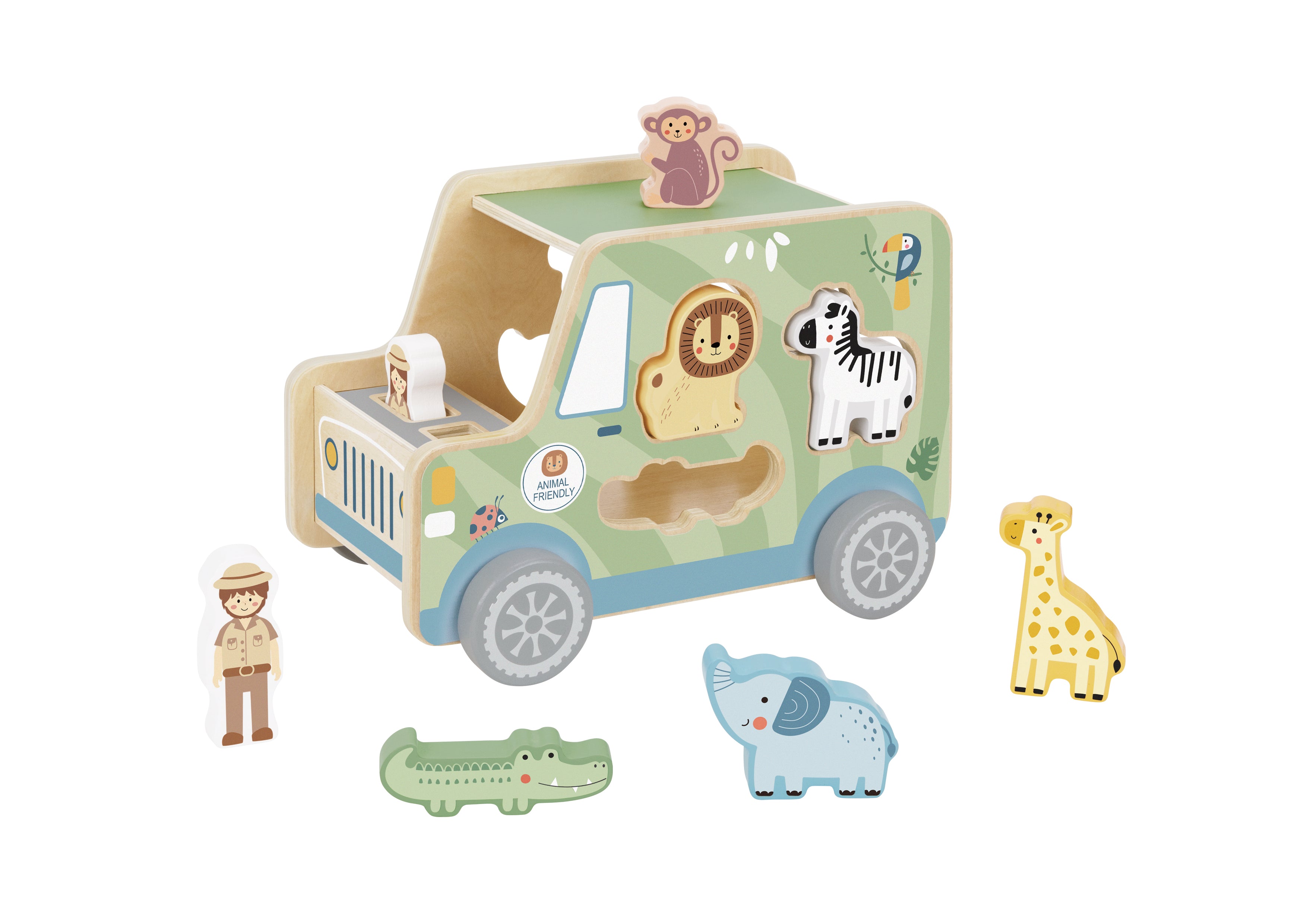 Safari Animal Sorting Truck